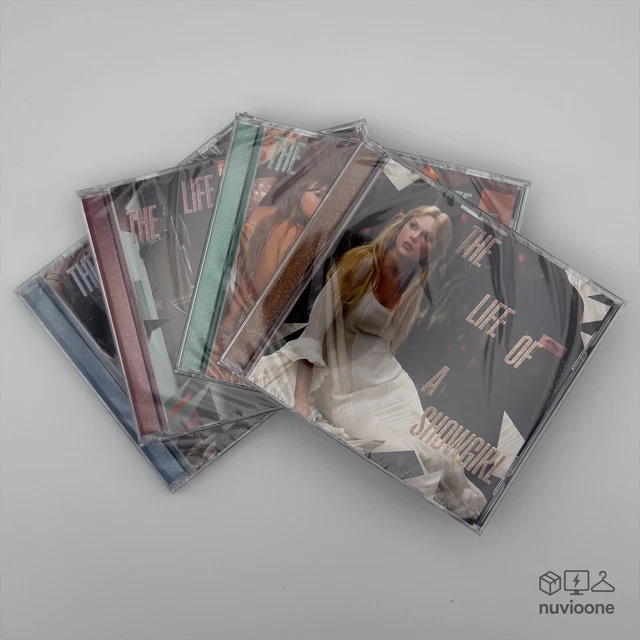 TAYLOR SWIFT THE Life of a Showgirl 4 CD Limited Edition Set (Bundle ...