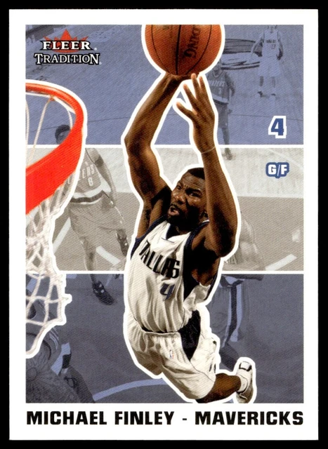 2003-04 FLEER TRADITION Michael Finley G75 Dallas Mavericks #189 EUR 1 ...