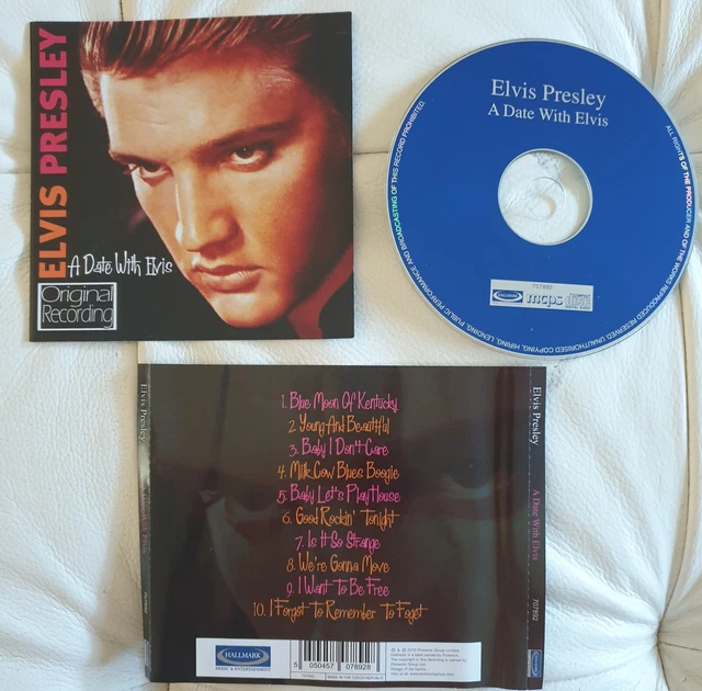 ELVIS PRESLEY CD " A DATE WITH ELVIS " rare alternate cover EUR 10,00 ...