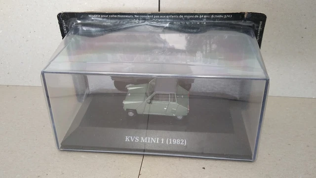 MICROCOCHE MICROCAR KVS Mini 1 1982 Ixo 1/43 Nuevo New Mint Box EUR 13 ...