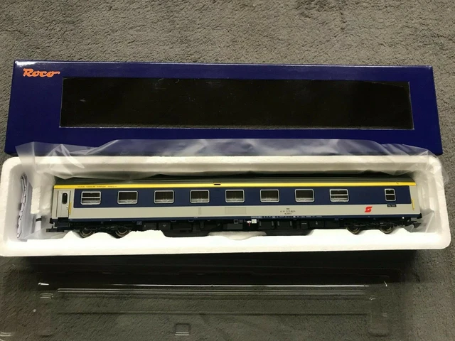ROCO 64757 WLAB Schlafwagen der ÖBB blau/grau NEU + OVP EUR 59,99 ...
