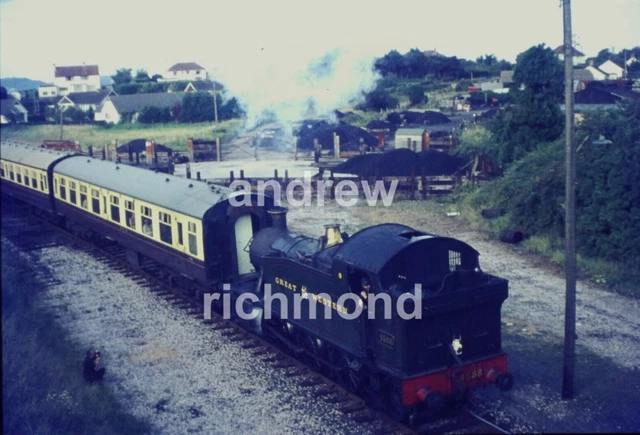 LOCOMOTIVE 4588 DARTMOUTH Steam Railway 1970s Original 35mm Slide ...