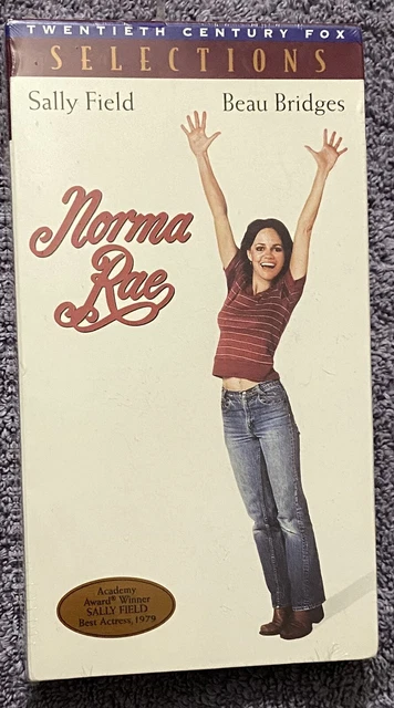 NORMA RAE VHS Sally Fields, Beau Bridges, Ron Leibman, Pat Hingle Brand ...