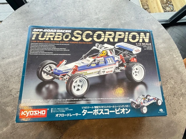 KYOSHO TURBO SCORPION Off Road Racer 1:10 Scale RC Buggy NIB £260.70 ...