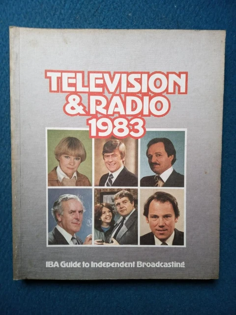 IBA TELEVISION AND Radio 1983 Yearbook - Guide to ITV in V.G.C. £16.99 ...
