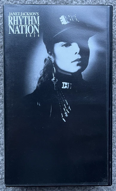 JANET JACKSON - Rhythm Nation 1814 (VHS, 1990) Collector's edition £0. ...