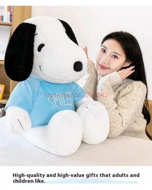 35CM SNOOPY PLUSH Toy – Soft Cartoon Doll Pillow Cushion Gift for Kids ...