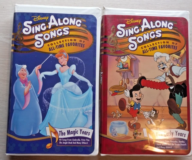 DISNEY SING ALONG Songs Collection All-Time Favorites Early Years ...