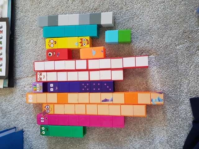 CBEEBIES NUMBER BLOCKS Bundle Magazine Toys EYFS £2.21 - PicClick UK