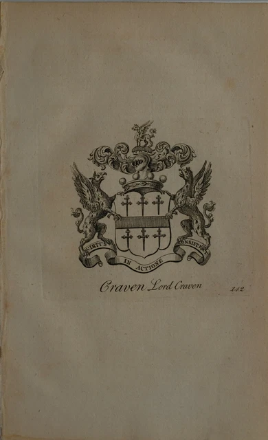Craven Family Crest FOR SALE! - PicClick UK