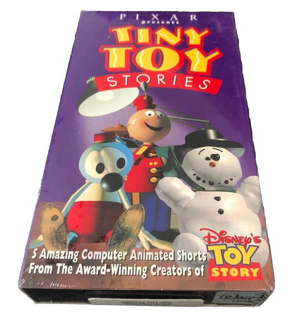 VINTAGE 1996 DISNEY Pixar Tiny Toy Stories VHS Brand NEW Sealed $86.23 ...