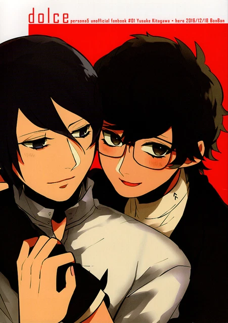 PERSONA 5 DOUJINSHI bande dessinée Yusuke Kitagawa x Ren Amamiya JOKER ...
