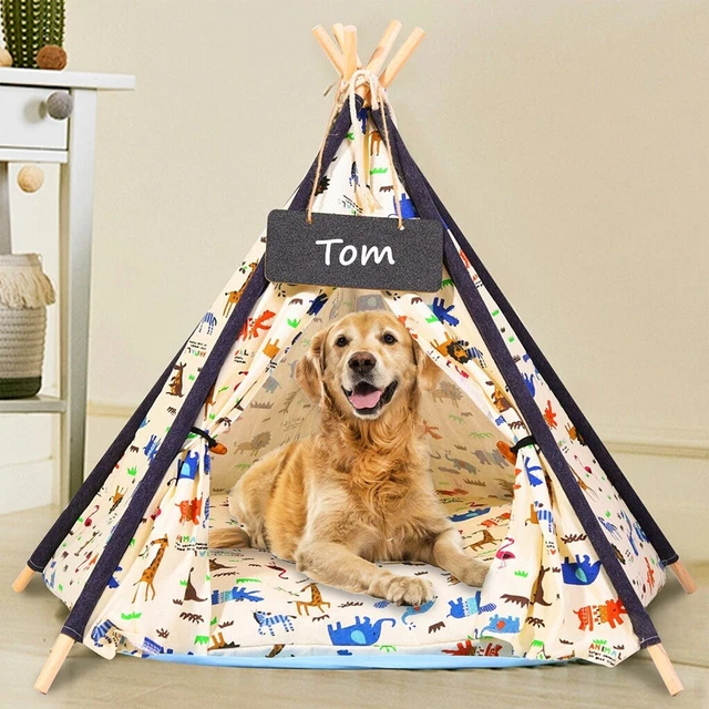 LETTINO PER CANI tenda per cani Tipi grotta per cani casa per cani con ...