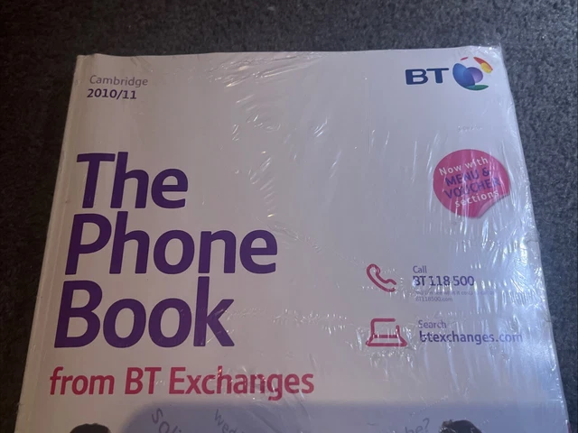 THE PHONE BOOK From BT Exchanges, Cambridge 2010/11 £4.38 - PicClick UK