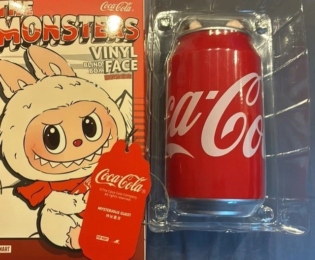 POPMART LABUBU COCA Cola Series Mysterious Guest Secret Vinyl Plush ...