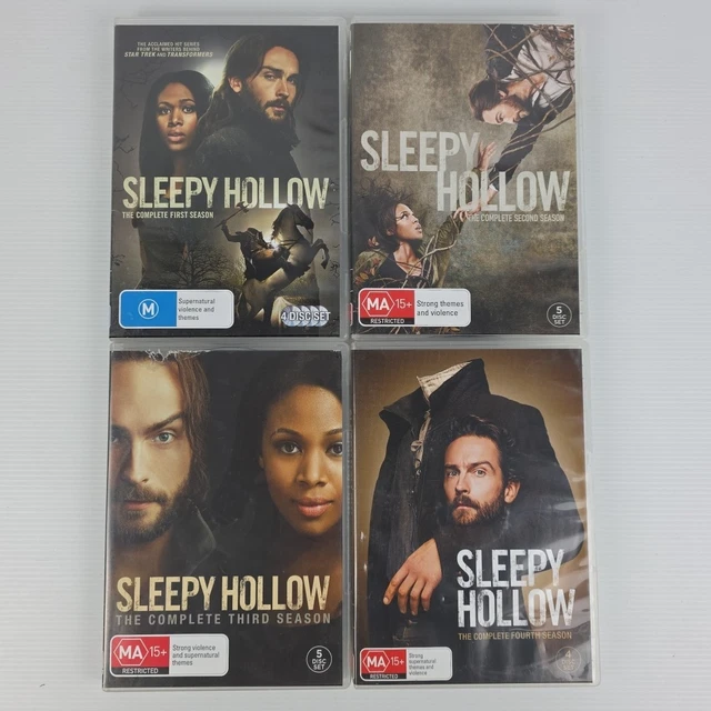 SLEEPY HOLLOW - Complete Series Seasons 1-4 (1 2 3 4, DVD, PAL, Region 4) $59.99 - PicClick AU