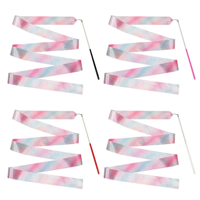 TRAINING TWIRLING ROD Dance Ribbon Art Gymnastics Ribbon Ballet ...