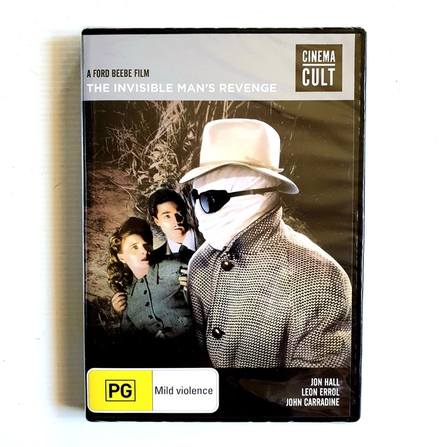 THE INVISIBLE MAN'S Revenge DVD 1944 Thriller, Jon Hall, Region 4 $8.88 ...