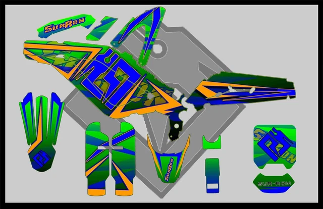 SUR-RON GRAPHICS KIT for Sur-Ron Light Bee X Surron Wrap Sticker ...