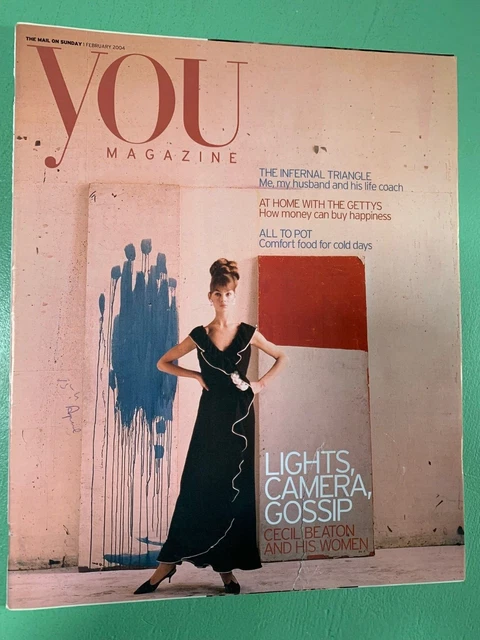 YOU MAGAZINE 01-FEB-2004 JEAN SHRIMPTON Joan Baez Laura Bailey Audrey ...