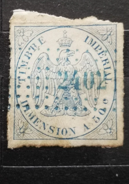 FRANCE STAMPS TAX receipts received & discharge imperial stamp 10 T ...