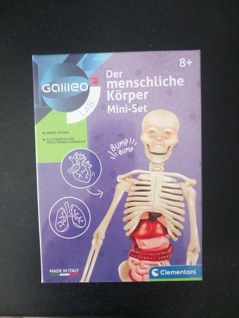 CLEMENTONI GALILEO LAB Der menschliche Körper Mini-Set ...