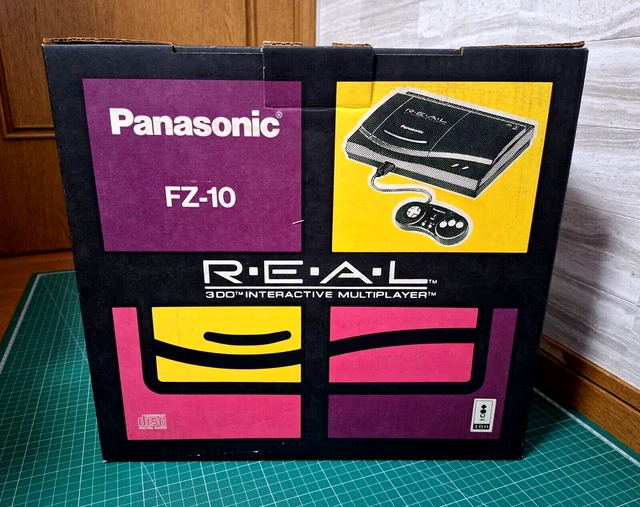 NEW PANASONIC 3DO REAL FZ-10 Japan *GREAT BOX FOR COLLECTION - PREMIUM ...