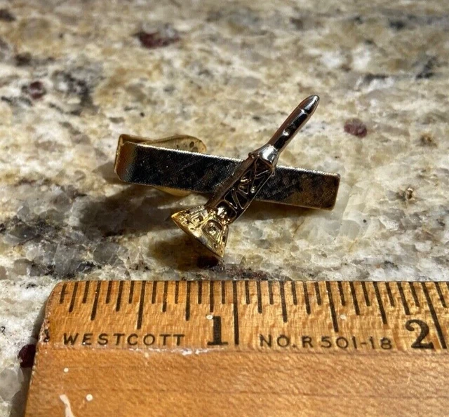 VINTAGE NASA APOLLO Saturn V Rocket Launch Escape System Tie Bar or Tie ...