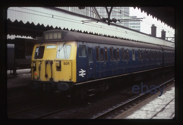 ORIGINAL 35MM SLIDE - Class 305 EMU - 305-501 (E75424 rear) at Ilford ...