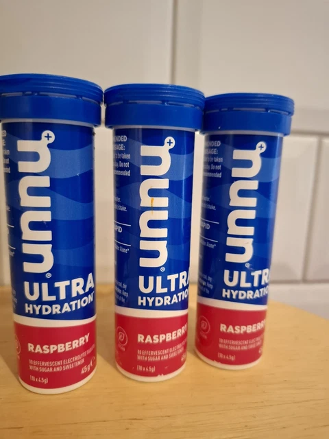 NUUN SPORT ULTRA Hydration Electrolyte Tablets Tablets [Raspberry x 3 ...