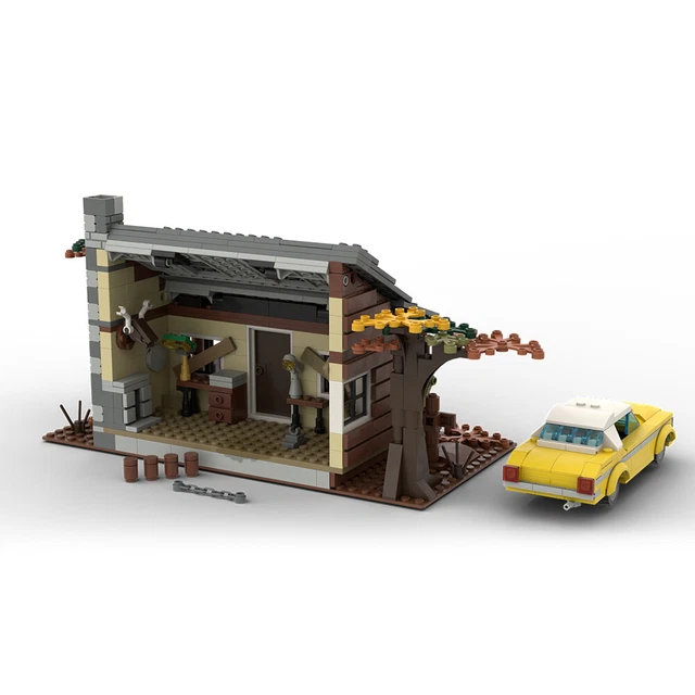 EVIL DEAD CABIN with Car Model Building Blocks Toy Architecture House ...