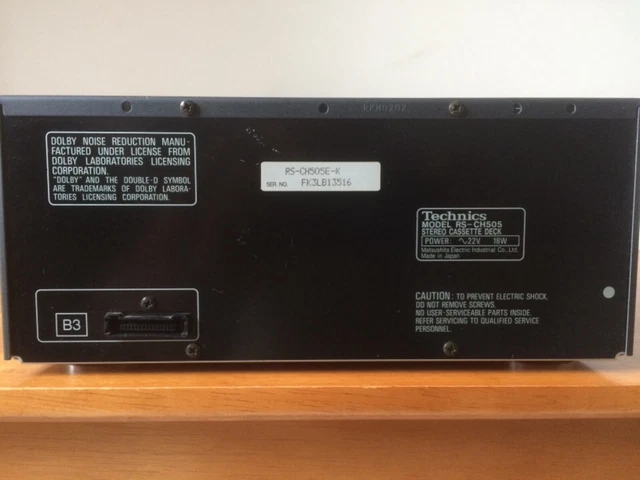 TECHNICS HI FI,SL-CH505 disc player,ST-CH505 Processor,SE-CH505A amp ...