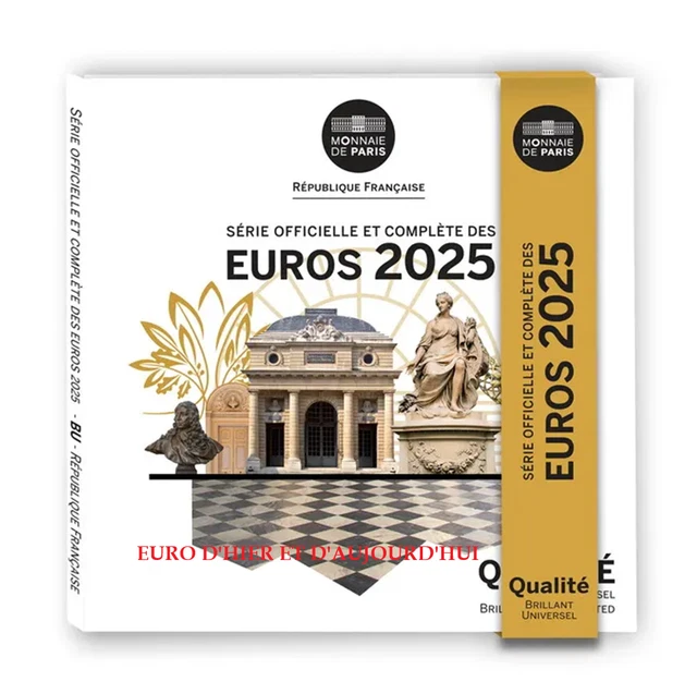 FRANCE 2025 BOX SET 8 Pieces Annual New Sides 10,20,50 Cent AVAILABLE £ ...