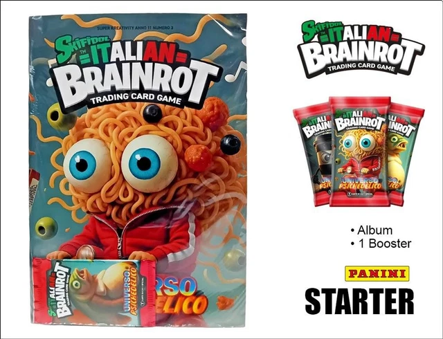 SKIFIDOL ITALIAN BRAINROT TCG Alpha Serie - Sammelheft (inkl. 28 ...