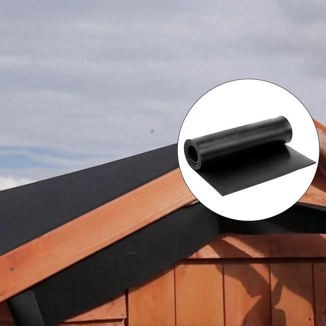 EPDM RUBBER SHEET 1.2mm Heavy Duty Roofing Membrane Flat Roof ...