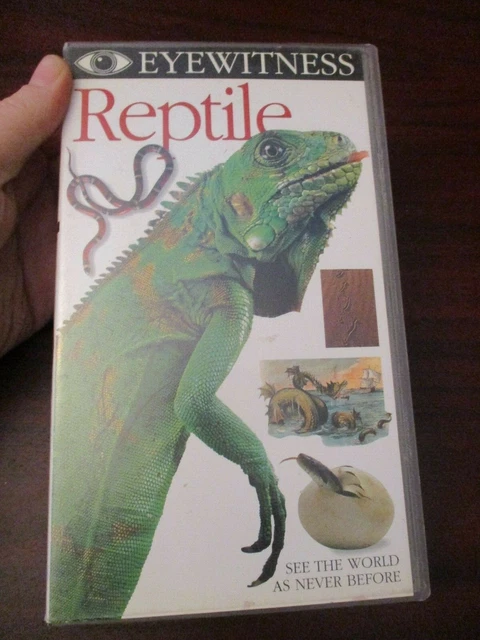 EYEWITNESS REPTILE VHS Video Tape *** Fast Shipment *** £3.25 - PicClick UK