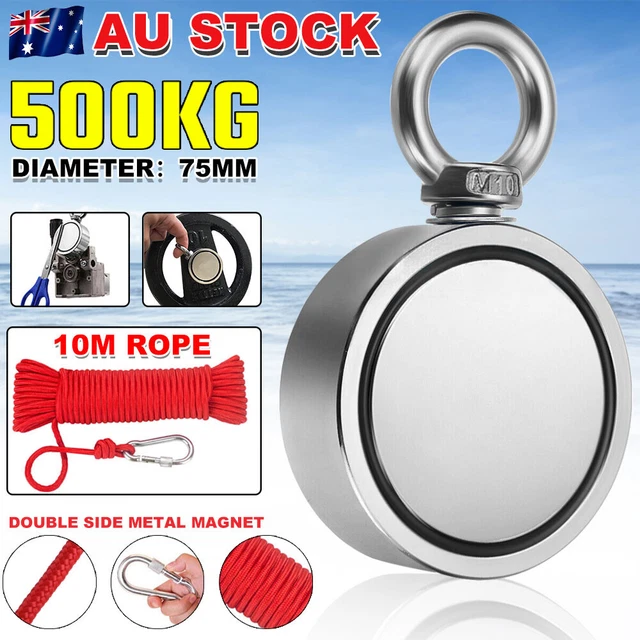 500KG NEODYMIUM MAGNETS strong recovery magnet industrial salvage ...