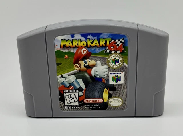 MARIO KART 64 (Nintendo 64, N64, 1997) Tested & Authentic - Game Only £ ...