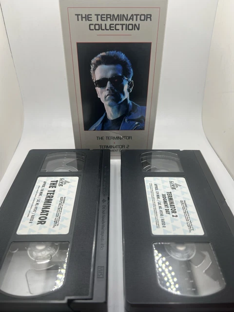 THE TERMINATOR COLLECTION (VHS, 1995, 2-Tape Set, Pan Scan) £9.03 ...