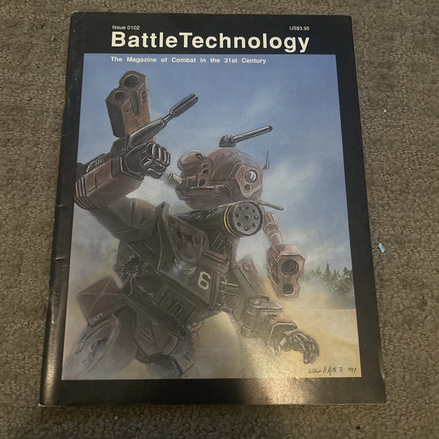 VINTAGE BATTLE TECHNOLOGY the Magazine of Combat in the 31st Century ...