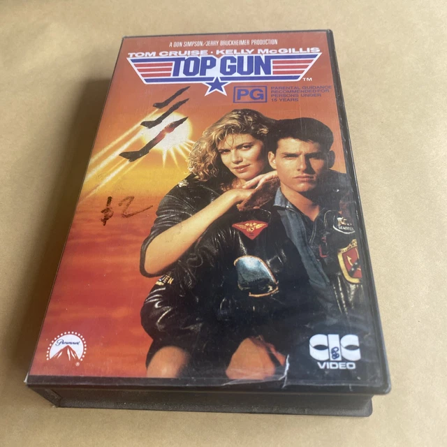 TOP GUN - VHS - Rare - Cleaned & Tested . $14.00 - PicClick AU