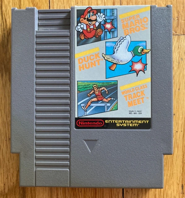 SUPER MARIO BROS. Duck Hunt World Class Track Meet Nintendo NES TESTÉ ...