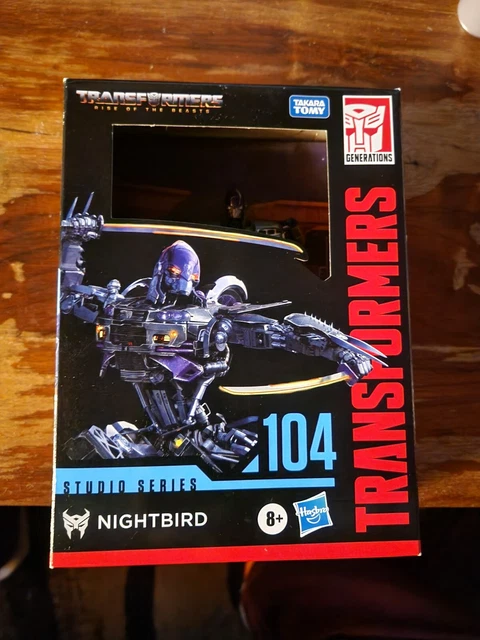TRANSFORMERS STUDIO SERIES Ss-104 Deluxe Nightbird Tf7 Nissan Gt-R R33 ...