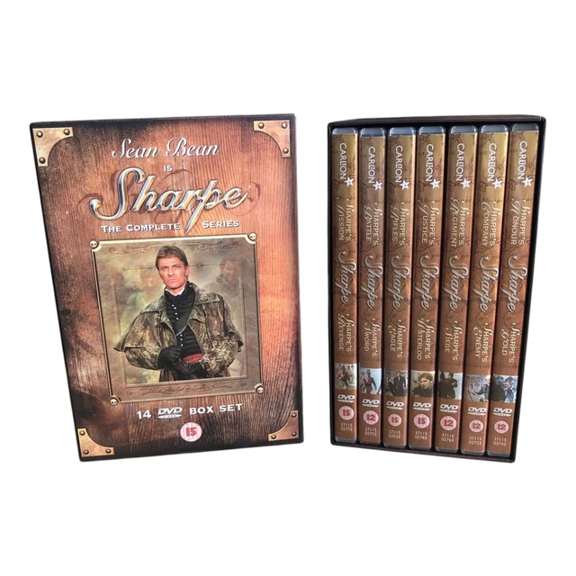 SHARPE - THE Complete Series (14 Disc Box Set) [DVD] [1995] resurfaced ...