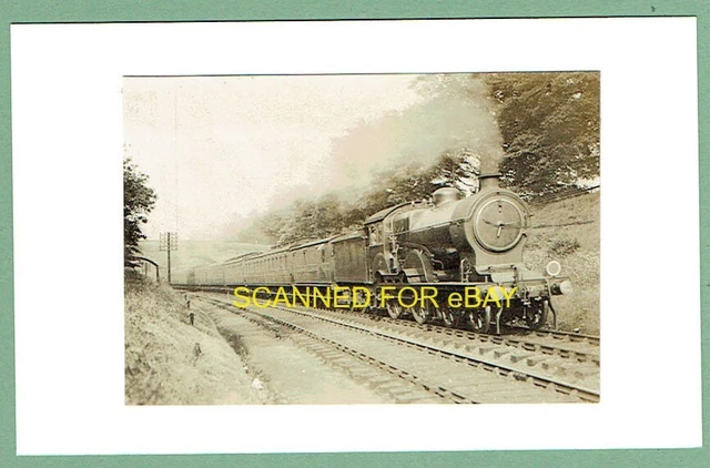 RAILWAY PHOTO LNER (ex-GER) 440 No 8783 & train at Brentwood 06/06/1925 ...