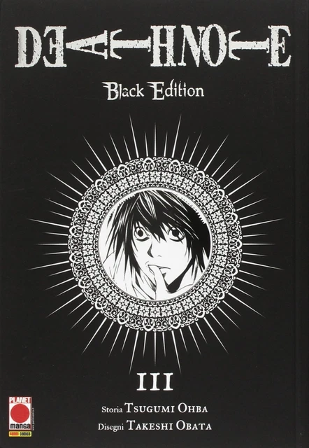 DEATH NOTE BLACK Edition N° 3 - Ristampa - Planet Manga - Panini Comics ...