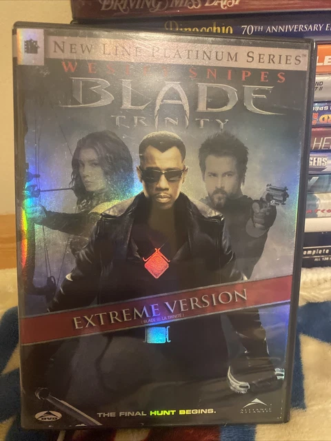 BLADE TRINITY EXTREME Version New Line Platinum Series DVD $1.30 ...