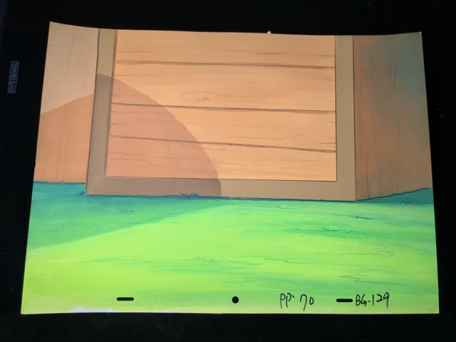 ANIMATION CEL BACKGROUNDS production art cels anime vintage cartoons ...