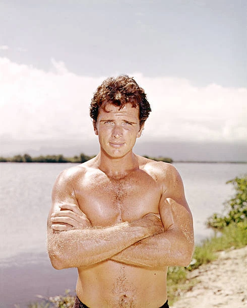 RON ELY AS Tarzan in the US Television series 'Tarzan', circa 1967. Old ...