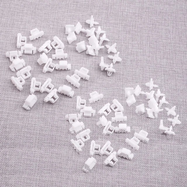 70PCS SIDE DOOR Moulding Trim Clips fit for Mercedes Benz W124 S124 ...